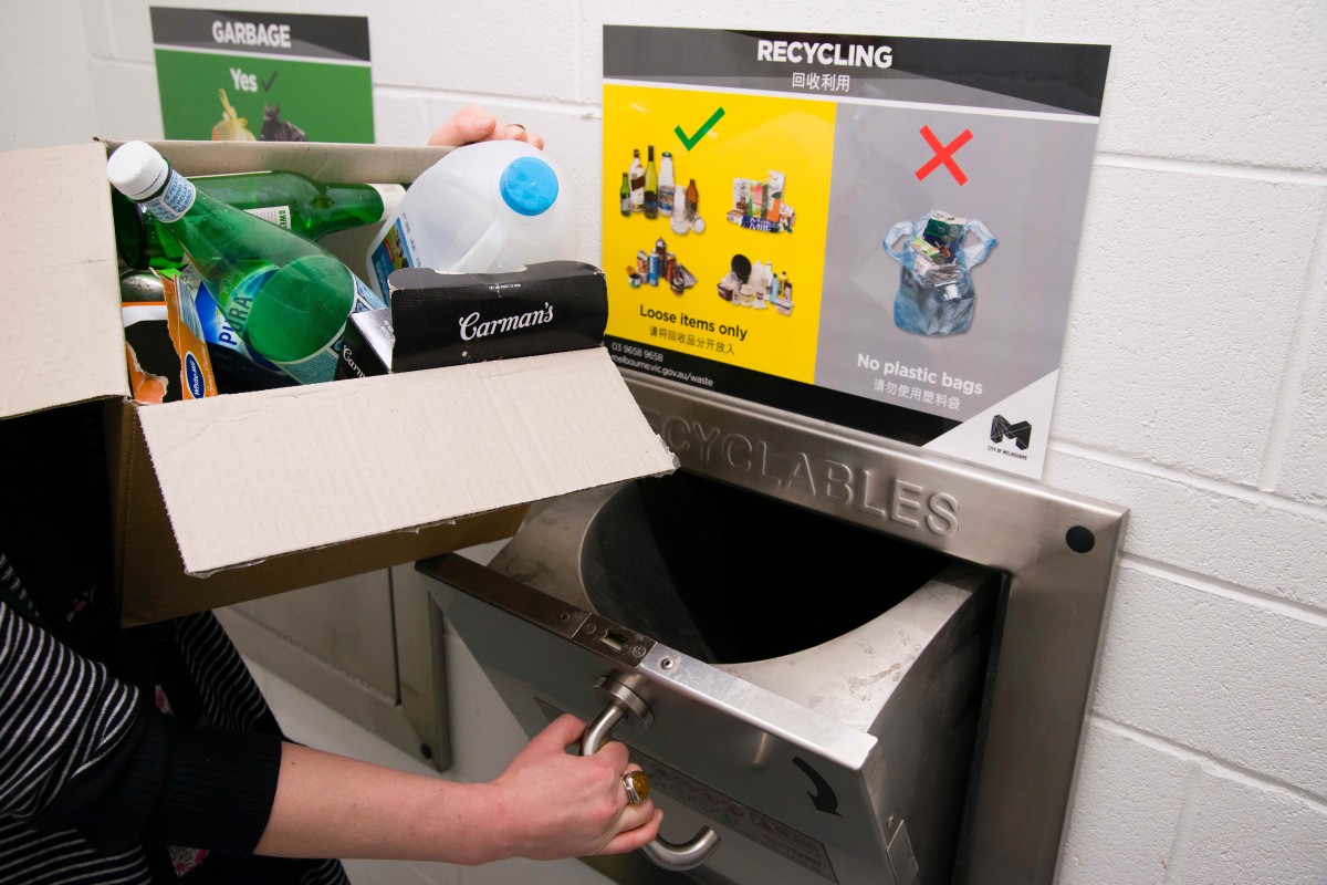 Waste signage | City of Melbourne