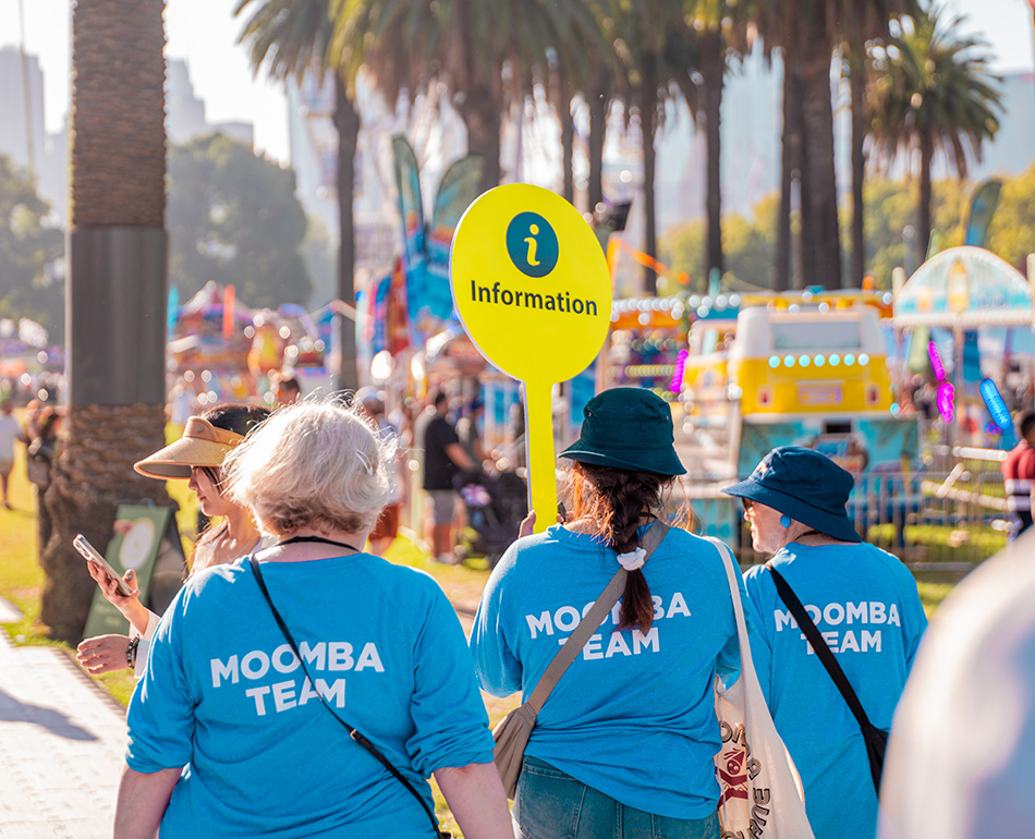 Event volunteers | City of Melbourne