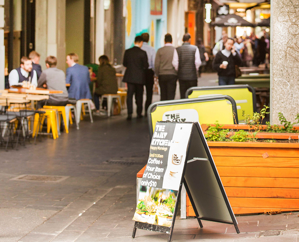 Portable advertising board permits | City of Melbourne