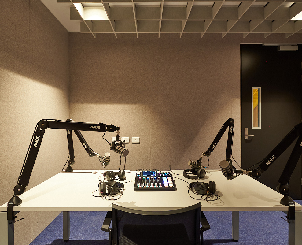 narrm ngarrgu Library - Podcast Studio A | City of Melbourne
