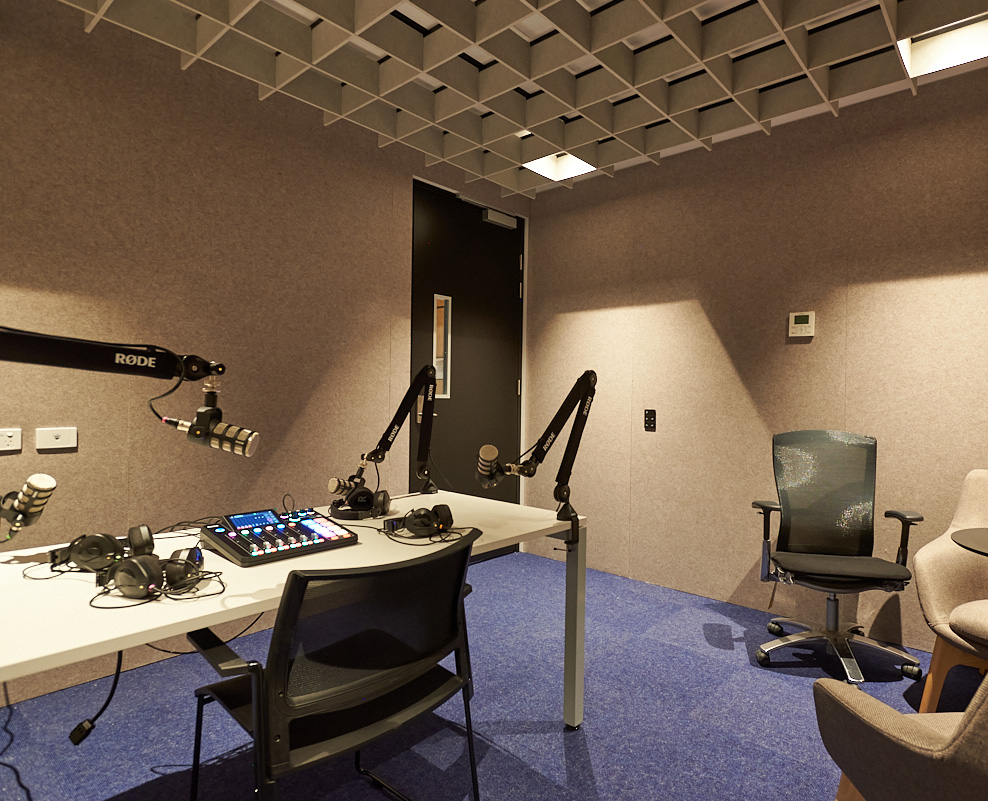 narrm ngarrgu Library - Podcast Studio B | City of Melbourne