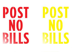 Post No Bills - exhibition | City of Melbourne