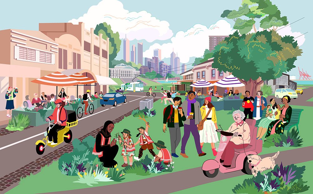 Neighbourhood portals connect communities | City of Melbourne